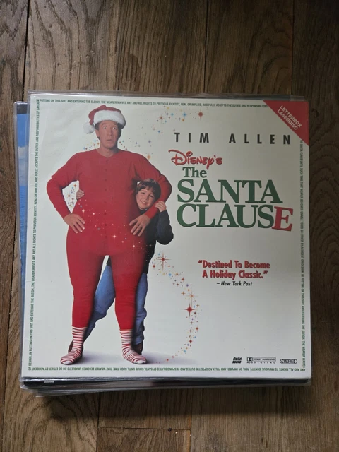 DISNEY’S THE SANTA Clause Laser Disc Inc Tim Allen £11.12 - PicClick UK