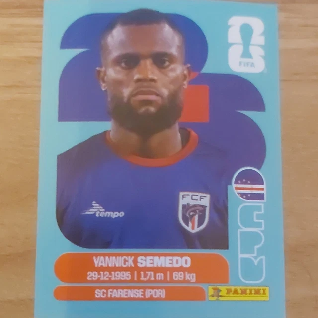 PANINI FIFA WORLD Cup 2026 Sticker CPV 9 Yannick Semedo Cabo Verde SC ...