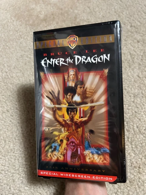 ENTER THE DRAGON 25th Anniversary VHS Special Widescreen Movie Bruce Lee NEW £10.45 - PicClick UK