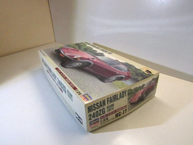 HASEGAWA 1:24 SCALE 1971 Nissan Fairlady 240ZG HS30H Model Kit New ...