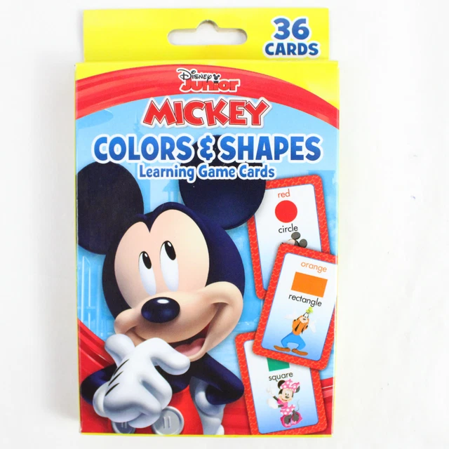 DISNEY JUNIOR MICKEY Mouse Clubhouse Colors & Shapes Learning Game ...