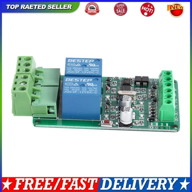 MODBUS RTU 2 Way Relay Module STM32F030F4 Micro Controller RS485 Communication £6.83 - PicClick UK