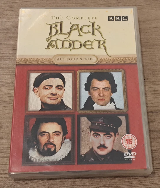 THE COMPLETE BLACKADDER - All Four Series BBC DVD Boxset Rowan Atkinson ...