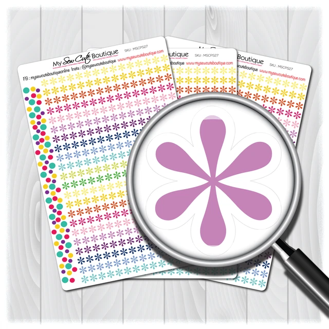 ASTERISK PLANNER STICKERS for Diary Calendars, Journals and ...