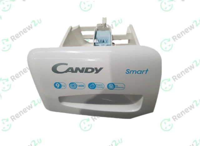 CANDY SMART SERIES Detergent Dispenser Drawer 41030220 & Drawer Handle ...