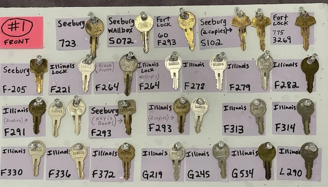 200+ KEYS JUKEBOX Pool Table Arcade Seeburg Rock-Ola Wurlitzer Vending ...