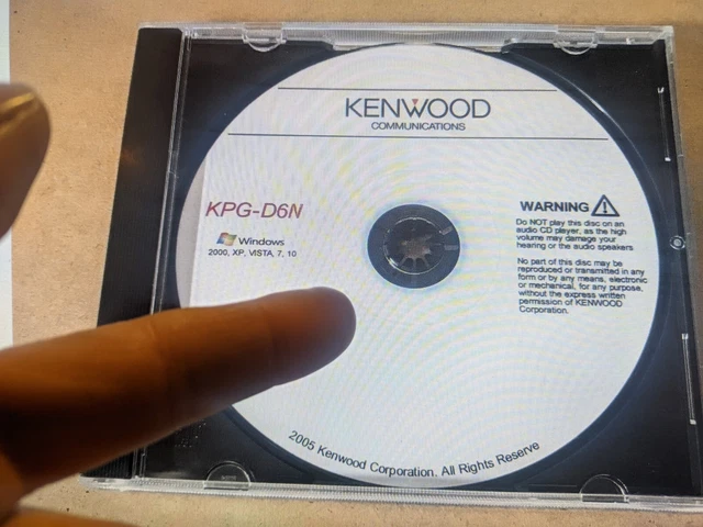 KPG-D6 EMEA NA D6N Kenwood 3.10 NX1200 1800 1300 1700 programming 2024 ...