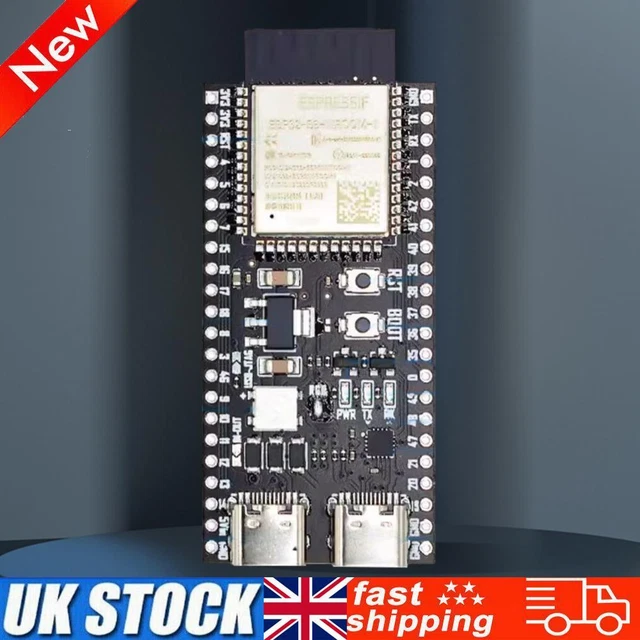 ESP32/ ESP32-S3/ESP32-C3 DEVELOPMENT Board Dual Type-C (N16R8 Not Welded) £9.69 - PicClick UK