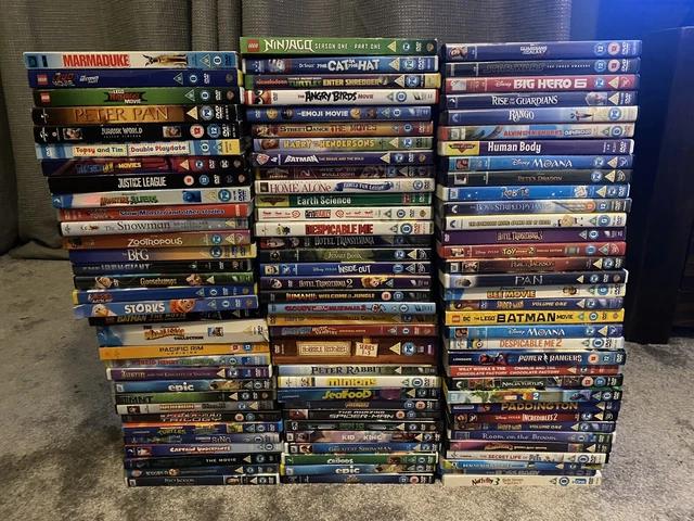 KIDS DVD BUNDLE 100+ DVDs £9.91 - PicClick UK