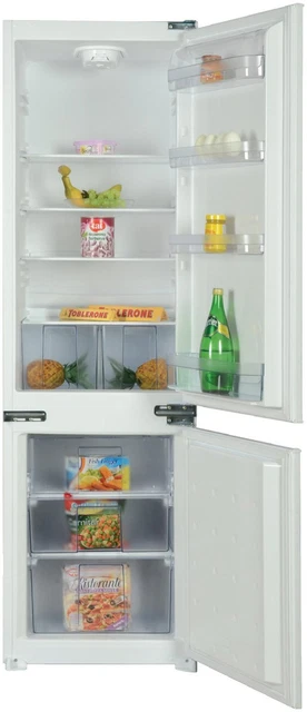 BUSH BIFFC55177 TALL Integrated Fridge Freezer - White - Install ...