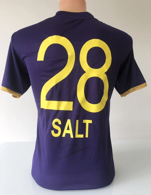 SIGNED PHIL SALT Kolkata Knight Riders IPL 2024 Cricket Shirt £79.99 ...