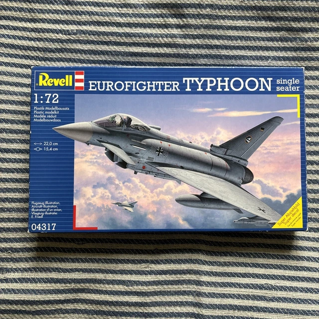 REVELL EUROFIGHTER TYPHOON 1/72 Model Kit- Sealed Contents £23.99 ...