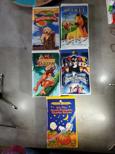 LOT OF 5 Disney VHS Video Tapes Kid Children Animated $8.06 - PicClick CA