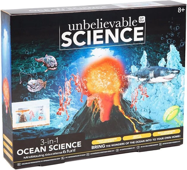 CHILDRENS 3:1 OCEAN Science Kit Learn from Underwater Experiments ...