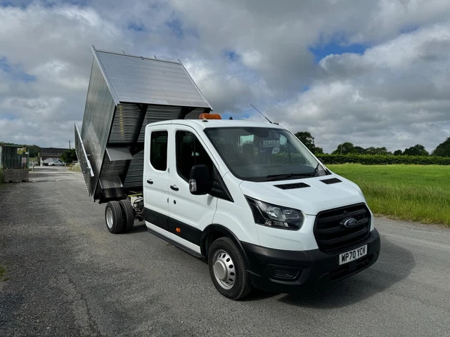 FORD TRANSIT 2.0 350 EcoBlue HDT Leader arb Double Cab tipper 4dr Di ...
