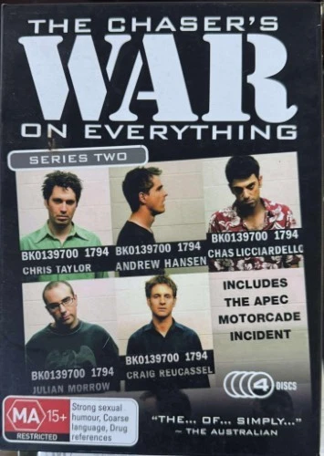 DVD THE CHASERS War On Everything : Series 2 $14.95 - PicClick AU
