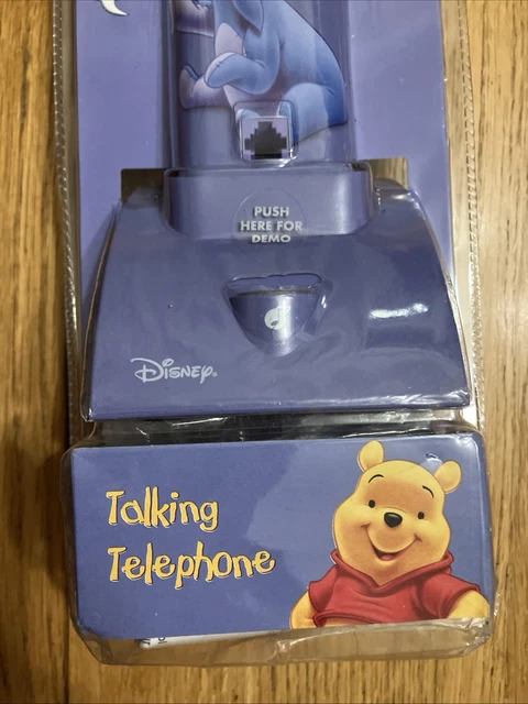 RARE NEW OLD Stock Disney Talking Telephone, Winnie The Pooh, Eeyore ...