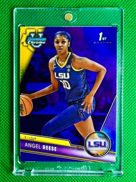 ANGEL REESE 2024 WNBA Draft Rare Améthyste /399 Carte recrue non automatique RC SP #5 Sky EUR 90 ...