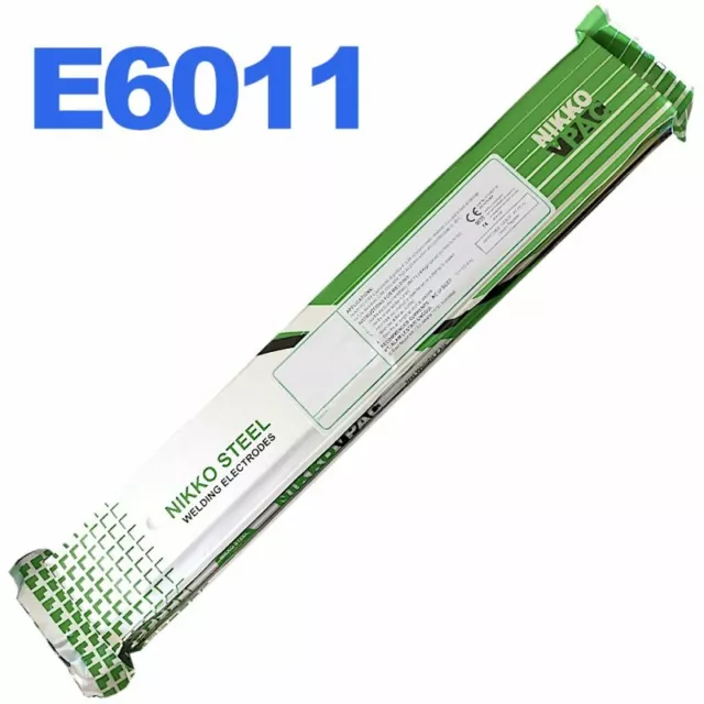 2KG NIKKO E6011 Pipe Welding Electrodes Rods Vac Packs Pipeline 2.5, 3. ...