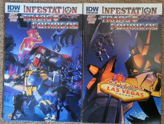 TRANSFORMERS (INFESTATION) 1A and 2a and Transformers (infestation 2 ...