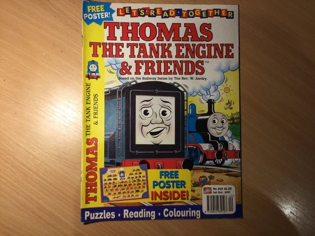 THOMAS THE TANK engine comic from the 1990's no 260 £4.99 - PicClick UK