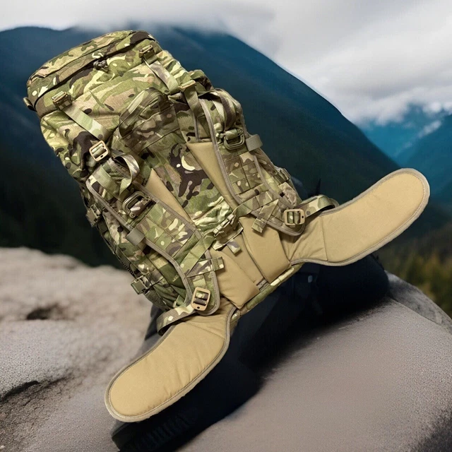 NEW GENUINE BRITISH Army Issue 90L VIRTUS MK3 MTP Bergen Rucksack ...