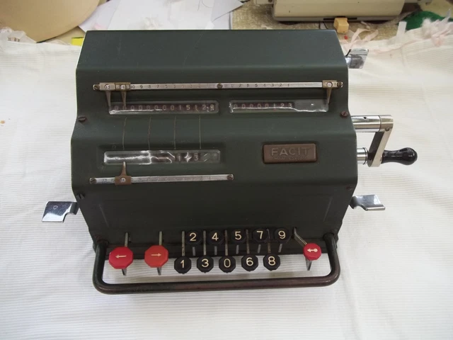 ANCIENNE MACHINE A Calculer Facit EUR 30,00 - PicClick FR