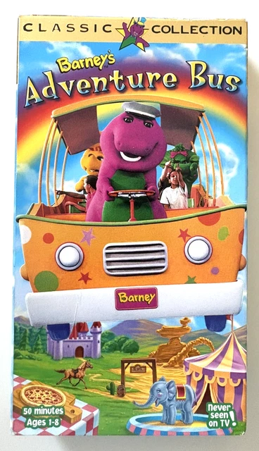 BARNEYS ADVENTURE BUS VHS £8.22 - PicClick UK