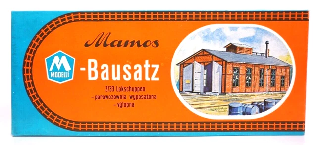 MAMOS TT 2/33 DDR Bausatz Lokschuppen - Ungeöffnet - ZY4459 EUR 17,90 ...