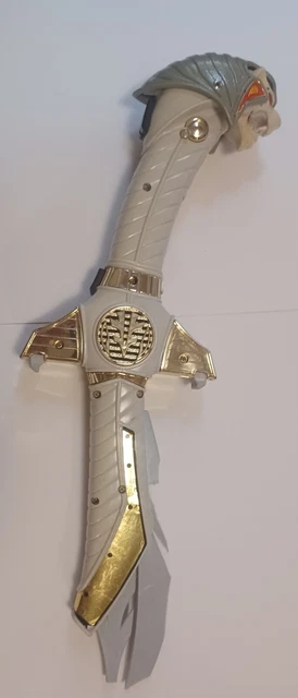 ÉPÉE VINTAGE POWER Rangers White Ranger Talking SABA Bandai EUR 56,17 ...