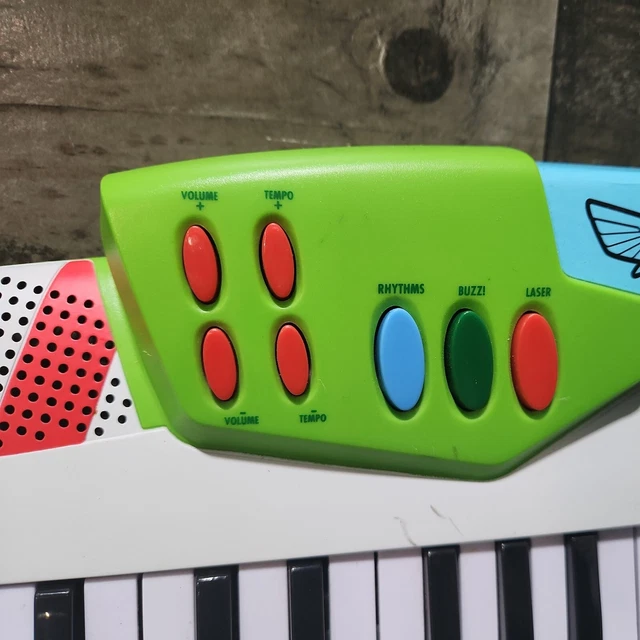 TOY STORY BUZZ Lightyear teclado parlante piano Disney Pixar primer ...