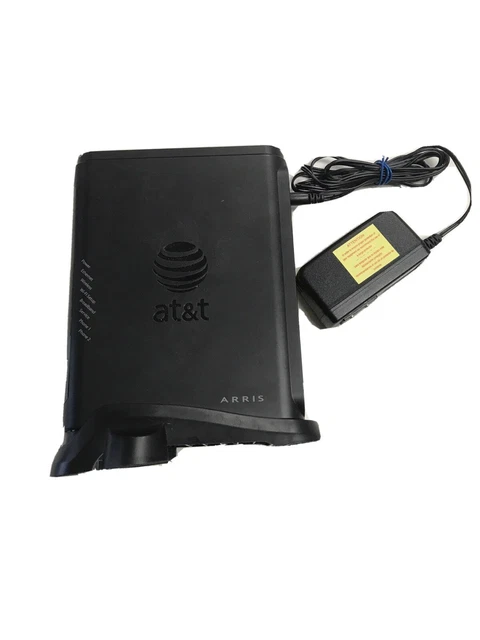 AT&T ARRIS MODEM Wireless Router Model NVG510 - ATT DSL Broadband ...
