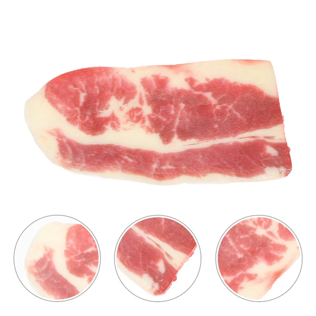 REALISTIC FOOD FAKE Simulation Beef Model Kids Pretend Play Toy Decor ...