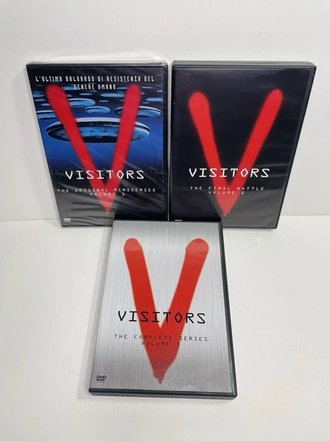 V VISITORS SERIE originale completa dvd volume 1 2 3 miniserie The ...
