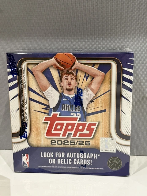 TOPPS NBA 2025/26 Mega Box Brand New Factory Sealed (224 Cards) £59.98 ...
