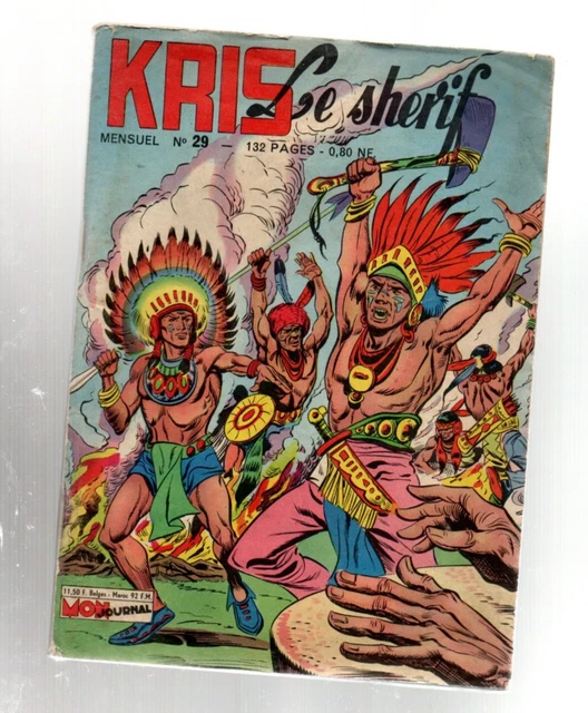 KRISS LE SHERIF n°29 - Editions MON JOURNAL. 1962. Petit format (PF40 ...