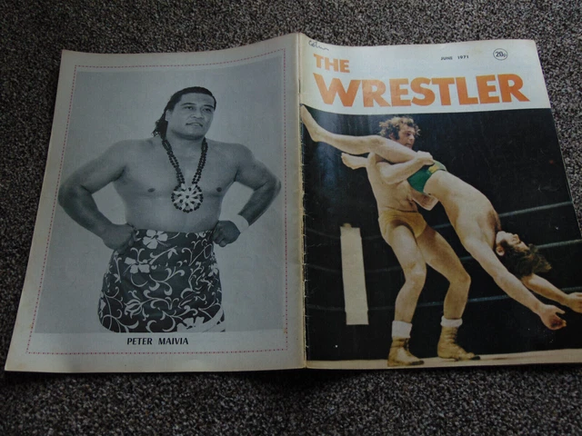 THE WRESTLER MAGAZINE (British wrestling, Colin Joynson, Les Thornton ...