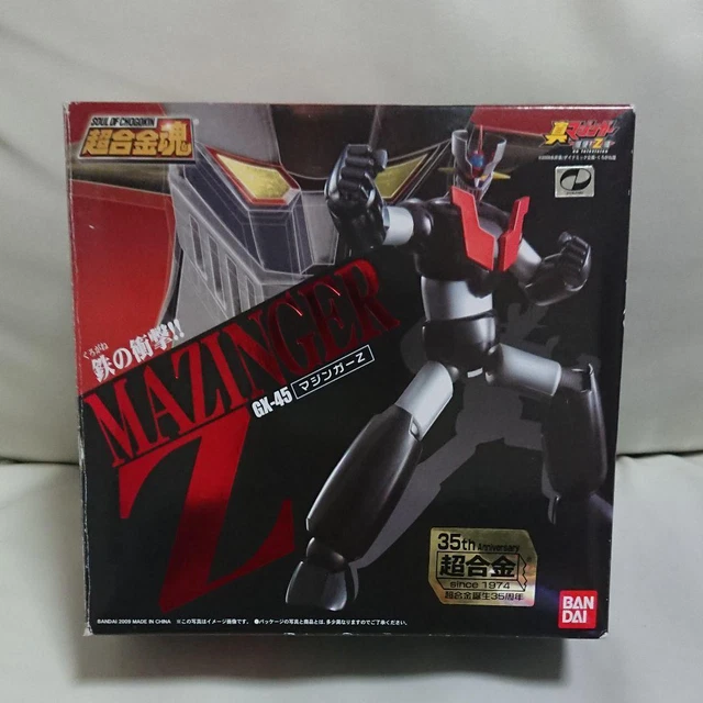 BANDAI SOUL OF Chogokin MAZINGER Z GX-45 Action Figure Tamashii Nations EUR 96,29 - PicClick FR
