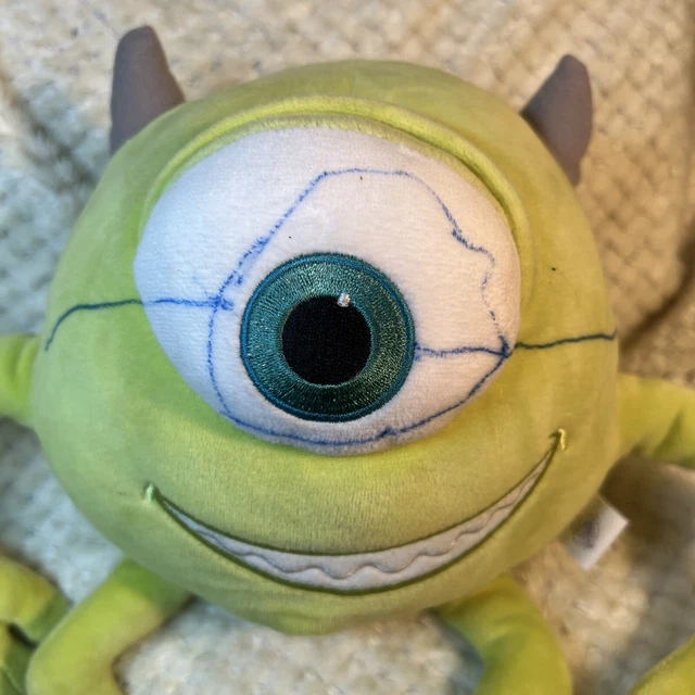 DISNEY PIXAR MIKE Wazowski Monsters Inc Plush Excellent Condition £12. ...