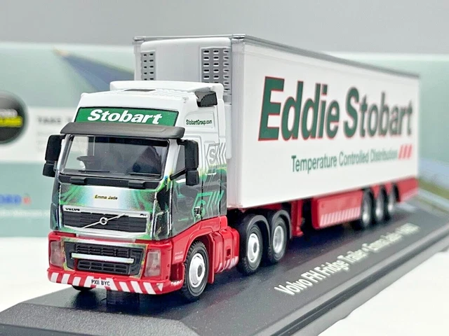 EDDIE STOBART VOLVO FH12 Réfrigérateur Remorque Emma Jade Camion 1/76 ...