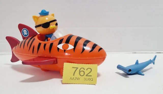 OCTONAUTS GUP B Tiger Shark Talking Kwazii Hammerhead Figure Complete ...