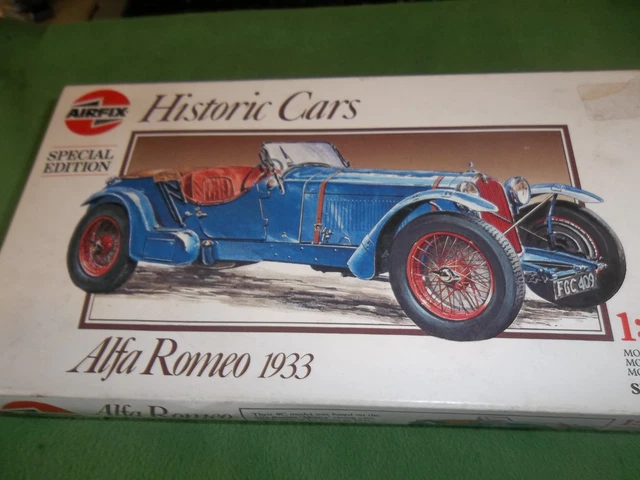 AIRFIX 1/ 32Nd Scale Historic Cars Alfa Romeo Sold As Spares £0.99 ...