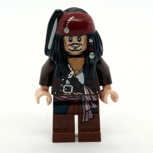 LEGO MINIFIGURE PIRATES of the Caribbean poc034 Captain Jack Sparrow ...
