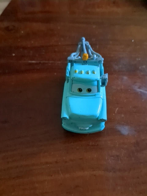 DISNEY PIXAR CARS Light Blue Mater 1:55 Diecast £5.00 - PicClick UK