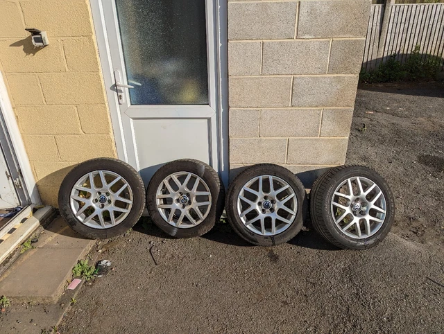 VW GOLF/BORA MK4 Alloy Wheels Set Of 4 Size 205/55/16 6.5Jx16 Et 4 2 £ ...