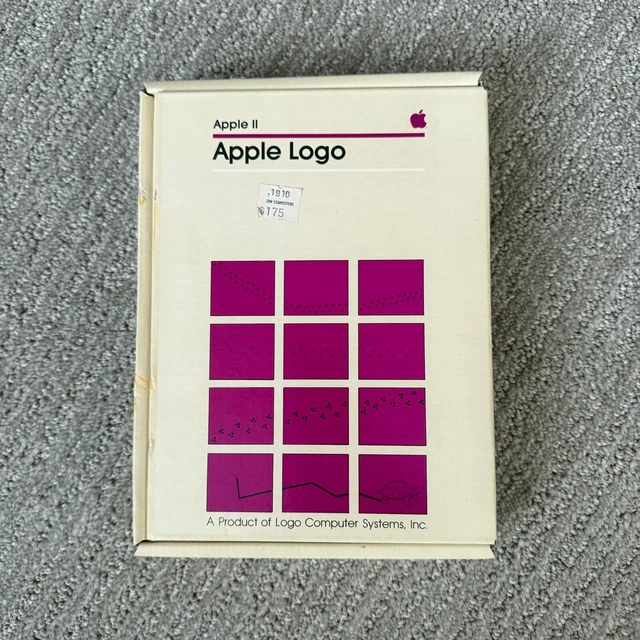 1982 APPLE II Logo Software Manual & Disk Introduction To Programming ...