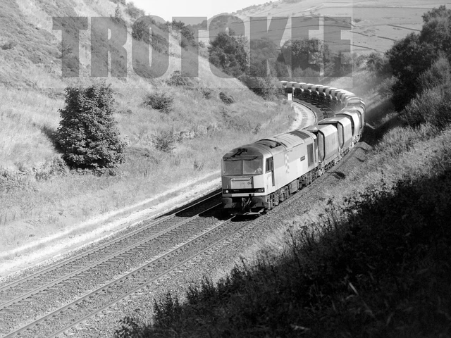 LARGER NEGATIVE BR British Railways Diesel Loco Class 60 60014 c1994 £4 ...