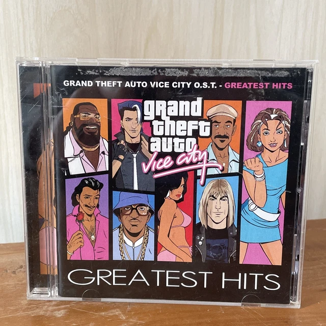 GRAND THEFT AUTO Vice City Greatest Hits CD Video Game Soundtrack 2002 ...