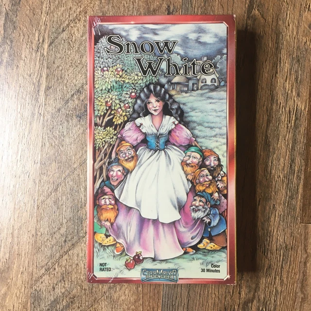 SNOW WHITE (VHS, 1989, Starmaker Video) EUR 7,59 - PicClick DE