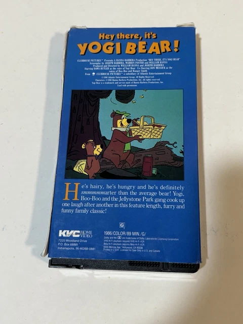 HEY THERE IT'S Yogi Bear Rare & OOP Hanna Barbera Cartoon KVC Home ...